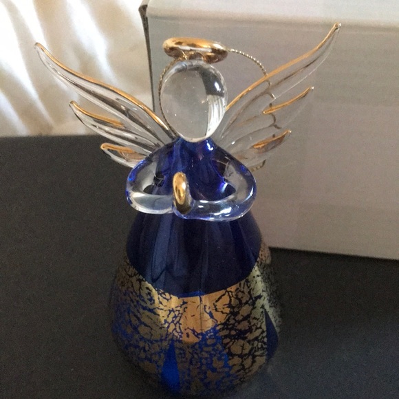 Russ | Holiday | Russ Beautiful Hand Blown Glass Ornament Fluted Angel ...